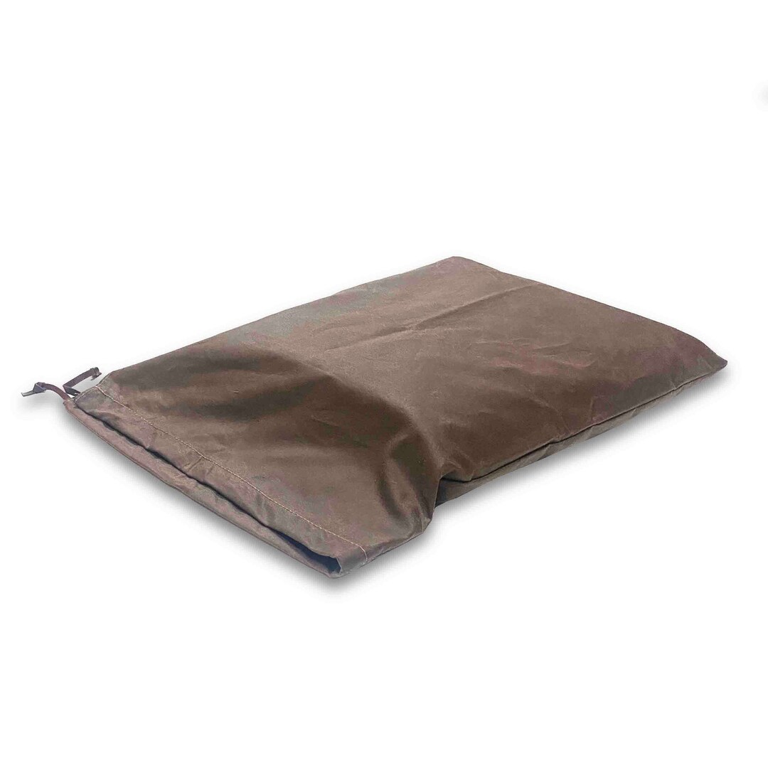Oilskin / Waxed / Dry-finish 100% Cotton Canvas Handmade Bushcraft Bag ...