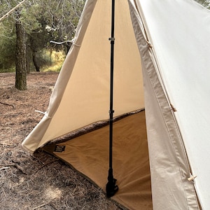 Premium Wedge Tent: a Bushcraft Canvas Tent - Traditional 100% Cotton ...