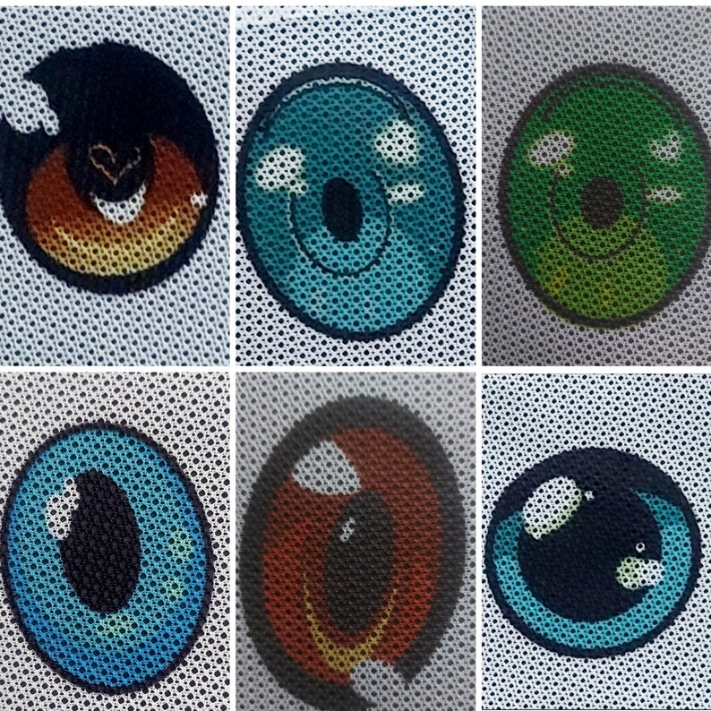 Printed Fursuit Eyes - Etsy