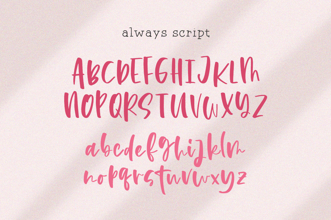 Fonts Script Fonts Smooth Fonts Chunky Fonts Fat Fonts | Etsy