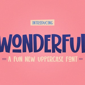 Fonts, Quirky Fonts, Fun Fonts, Uppercase Fonts, Happy Fonts, Chunky ...
