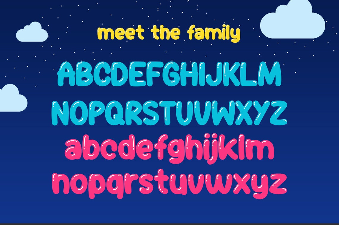 Fonts, Jelly Beans Font, Craft Fonts, Kids Fonts, Fun Fonts, Cricut ...