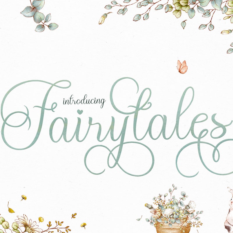 Fairy Tale Font - Etsy