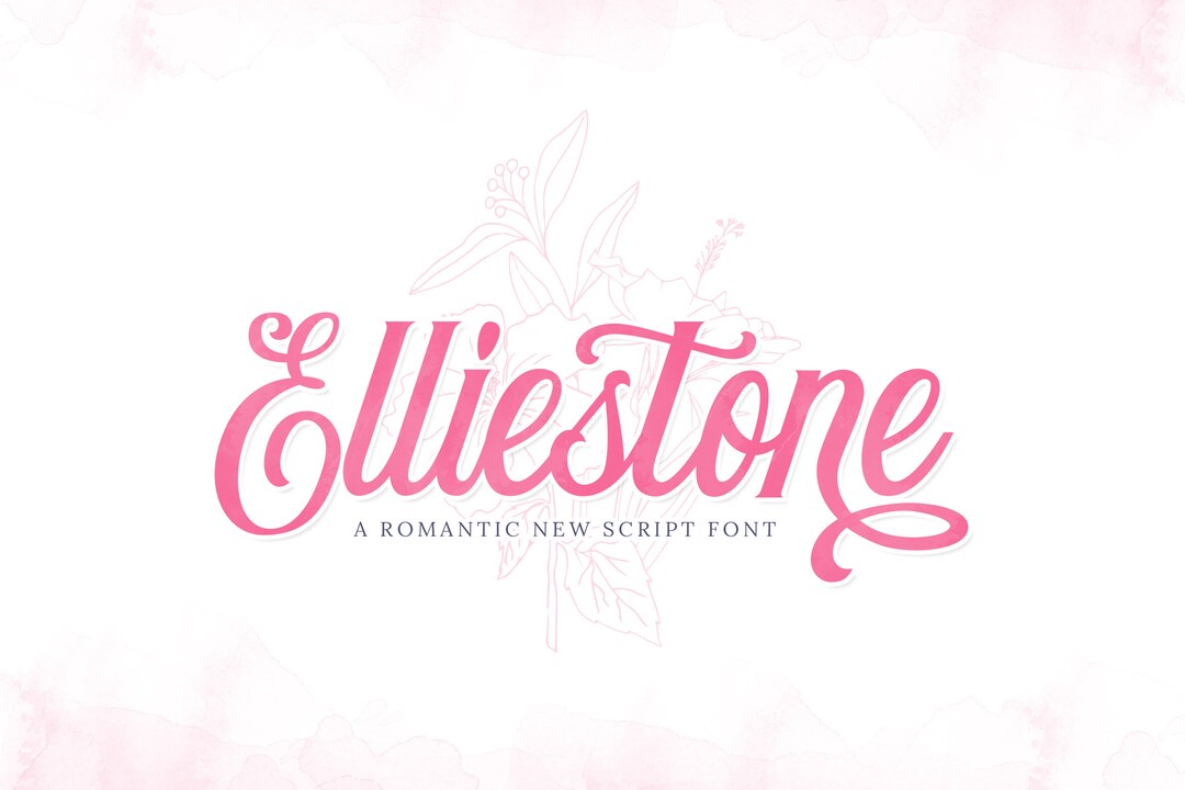 Fonts, Romantic Fonts, Script Fonts, Wedding Fonts, Procreate Fonts ...