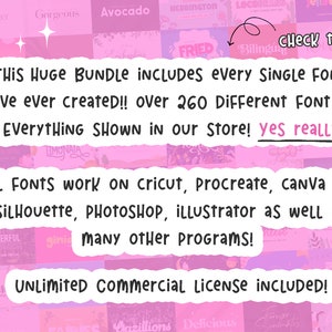 Fonts, Font Bundles, Cricut Fonts, Craft Fonts, Procreate Fonts, Canva ...
