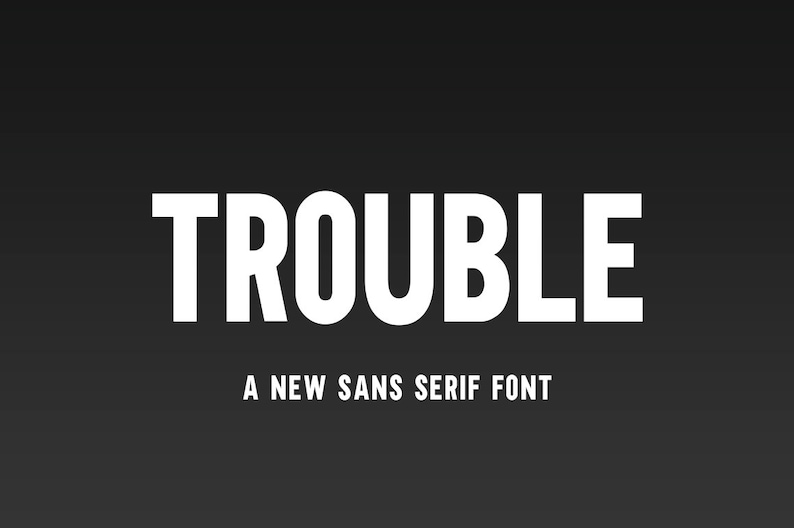 Fonts Sans Fonts Branding Fonts Cool Fonts Commercial Use - Etsy