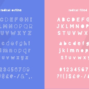 Fonts, Grunge Fonts, Layered Fonts, Kids Fonts, Music Fonts, Procreate ...