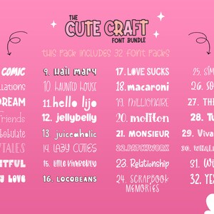 Fonts, Craft Fonts, Cute Fonts, Cricut Fonts, Crafter Fonts, Font ...