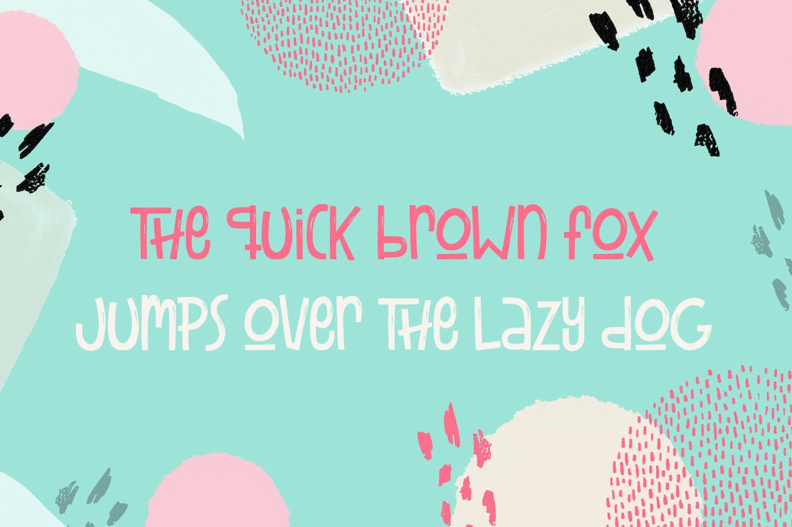 Fonts Cute Fonts Quirky Fonts Unusual Fonts Fun Fonts - Etsy