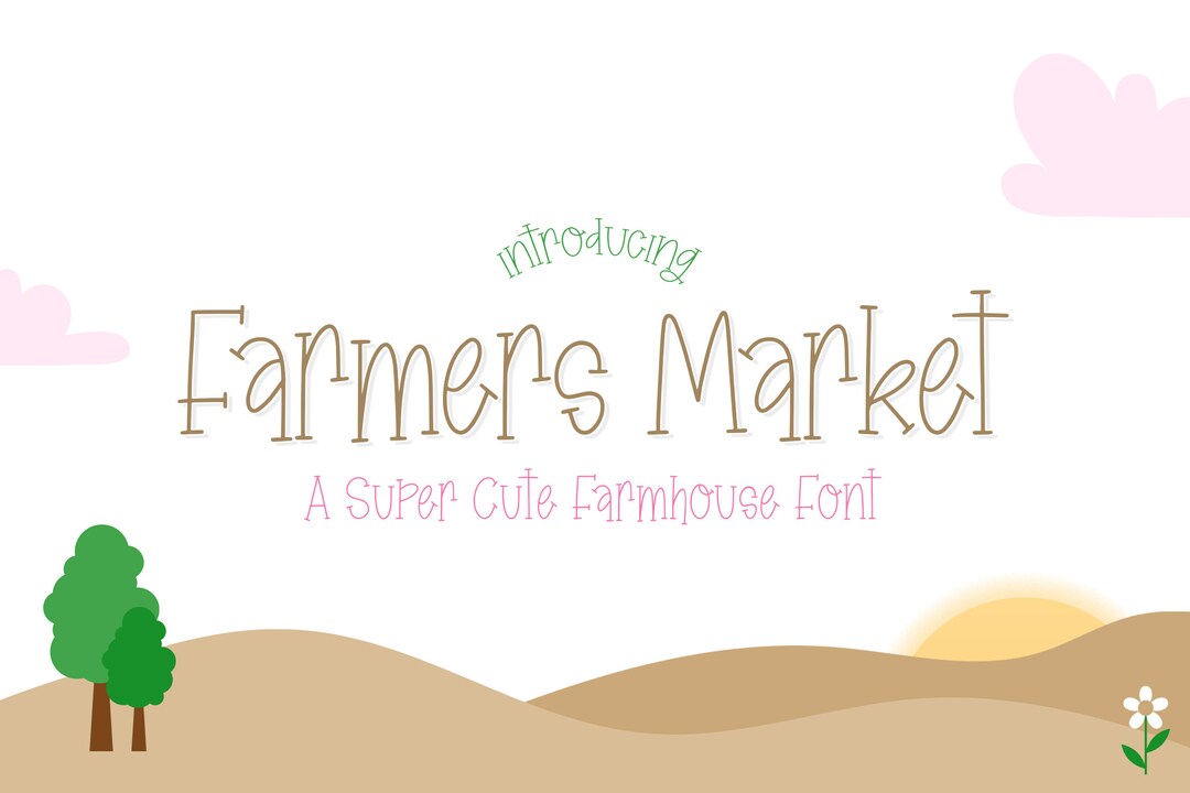 Fonts, Farmhouse Fonts, Country Fonts, Farm Fonts, Girly Fonts, Cute ...