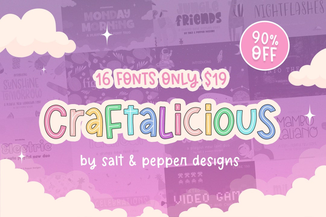 Fonts, Craft Fonts, Cute Fonts, Cricut Fonts, Crafter Fonts, Font ...