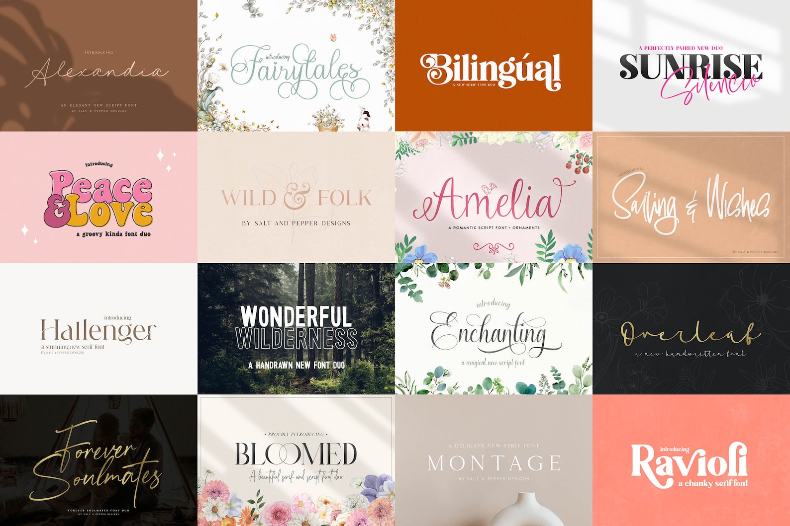 Fonts Font Bundles Cricut Fonts Craft Fonts Procreate - Etsy