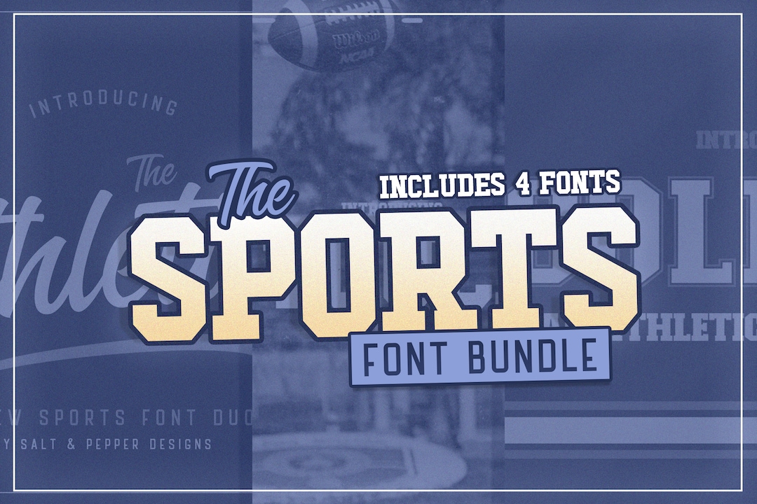 Fonts, Sports Fonts, College Fonts, Football Fonts, Font Bundles, Craft ...