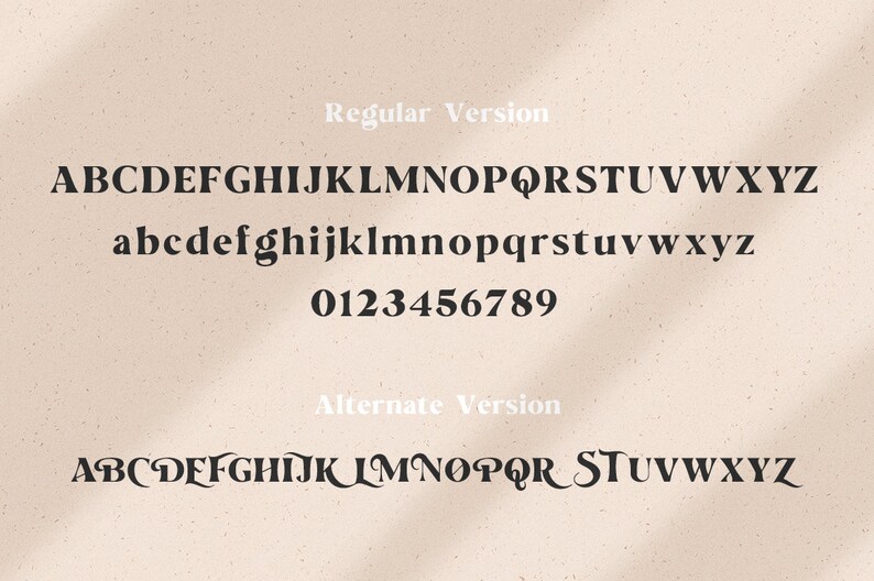 Fonts Font Duo Serif Fonts Modern Fonts Unique Fonts - Etsy