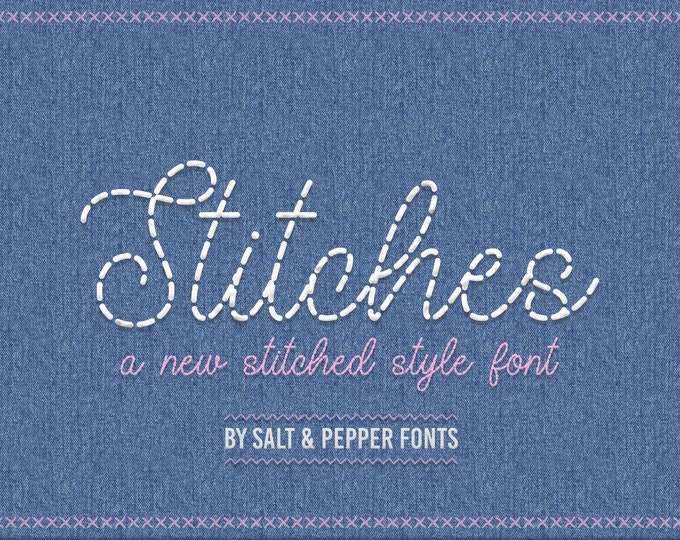 Saltandpepperfonts | Etsy