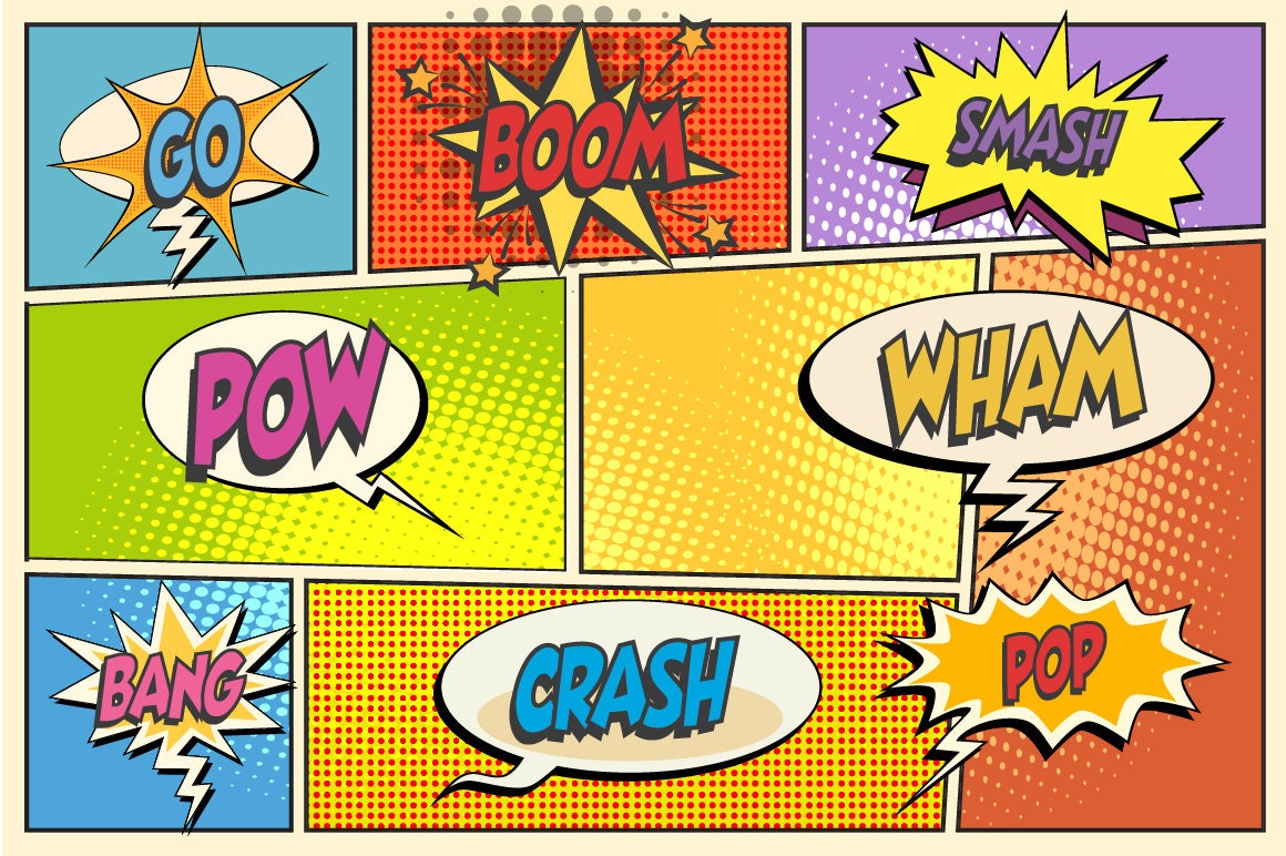 Fonts Cute Fonts Kids Fonts Comic Book Fonts Comic Fonts - Etsy