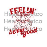 Feeling Berry Good Png Blueberry Png Blueberry Sublimation Retro ...