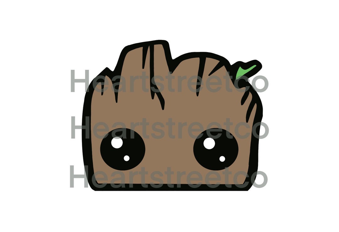 Groot Peeker SVG and PNG - Etsy