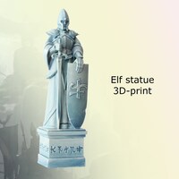 Elven Watchtower Lighthouse Terrain - Fantasy Scenery for Dioramas ...