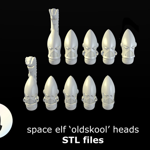 Space Elf Stl - Etsy