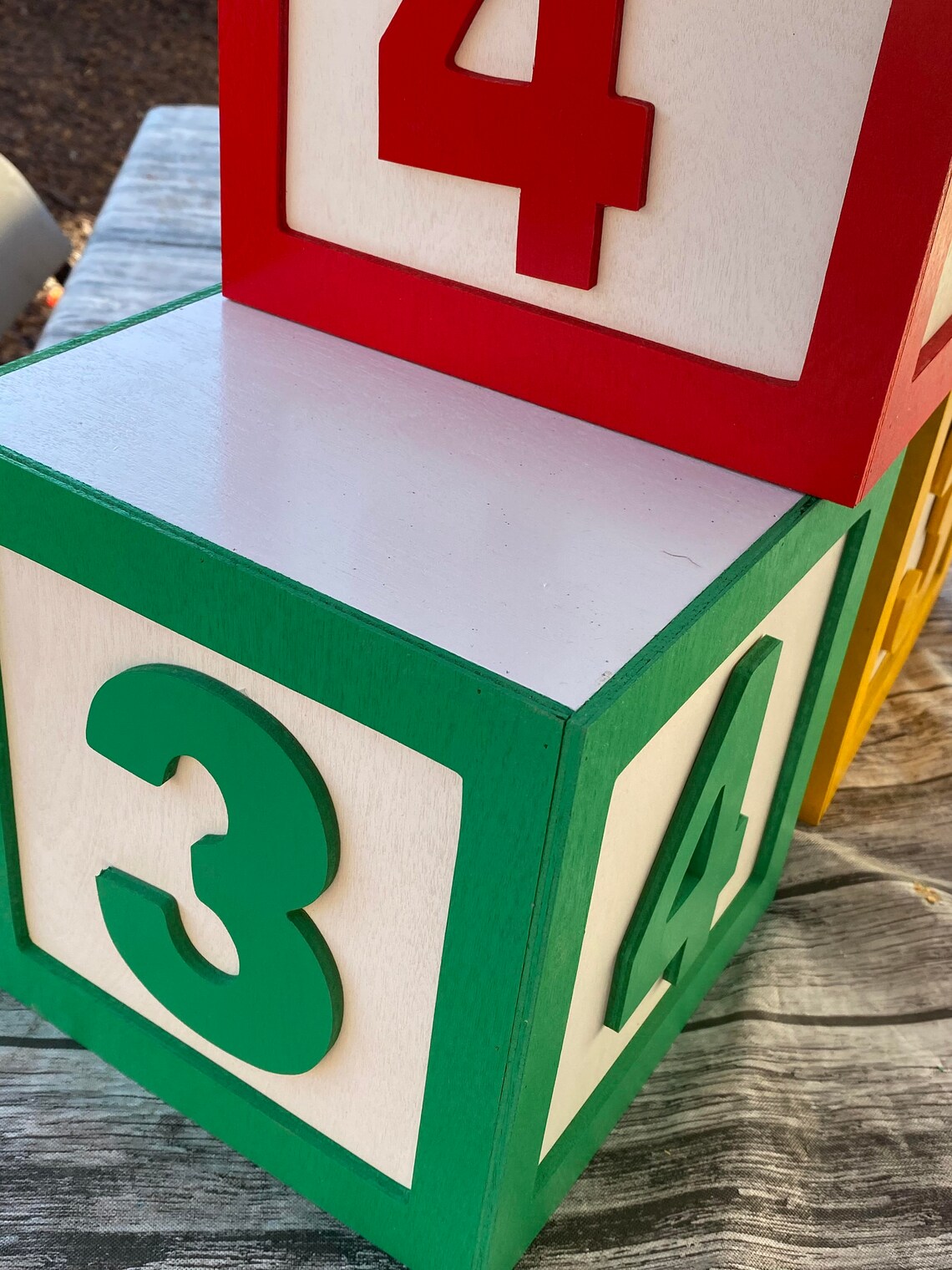 Toy story blocks large blocks ABCD blocks wood blocks | Etsy