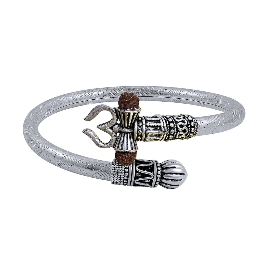 Ankit International Handmade Lord Shiva Trident Mahadev Trishul Bangle ...