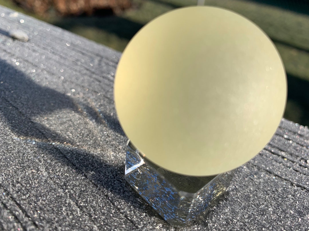 Lt Yellow Sphere - Etsy