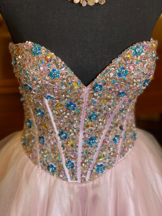 pink prom dress - Gem
