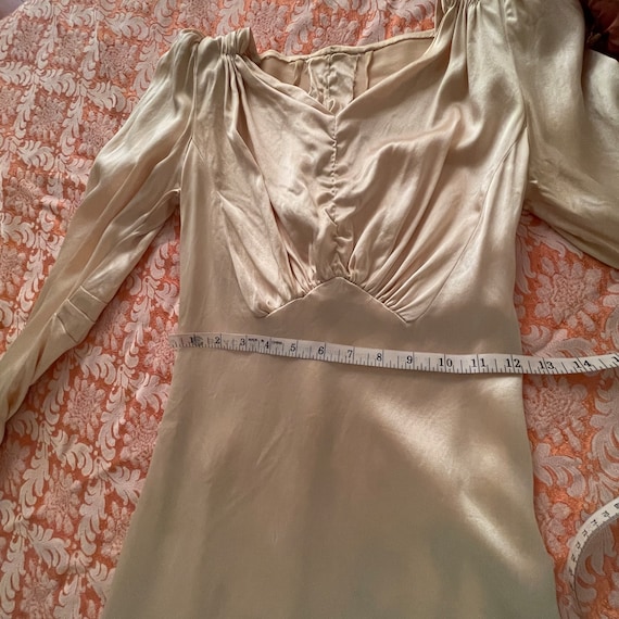 1930s old Hollywood glam wedding gown evening gown ar… - Gem