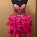 Pink Prom Mini Dress - Etsy