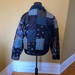 Reversible Quilted Jacket - Etsy
