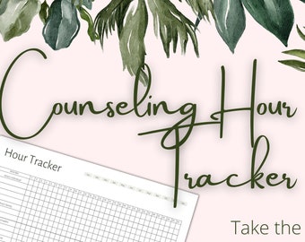 Social Work Tracker - Etsy