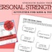 Personal Strengths Therapy Worksheet | Journal Prompts to Improve ...