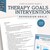Therapy Cheat Sheet Goals PDF | Therapeutic Intervention Digital ...