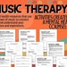Mood Mix Tape Worksheet | Printable Mental Health PDF | Music ...