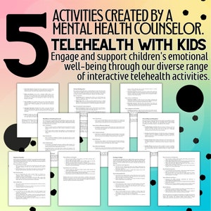 5 Telehealth Activities for Kids Play Therapy Techniques to Use With ...