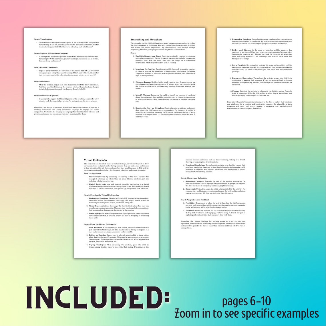 5 Telehealth Activities for Kids Play Therapy Techniques to Use With ...