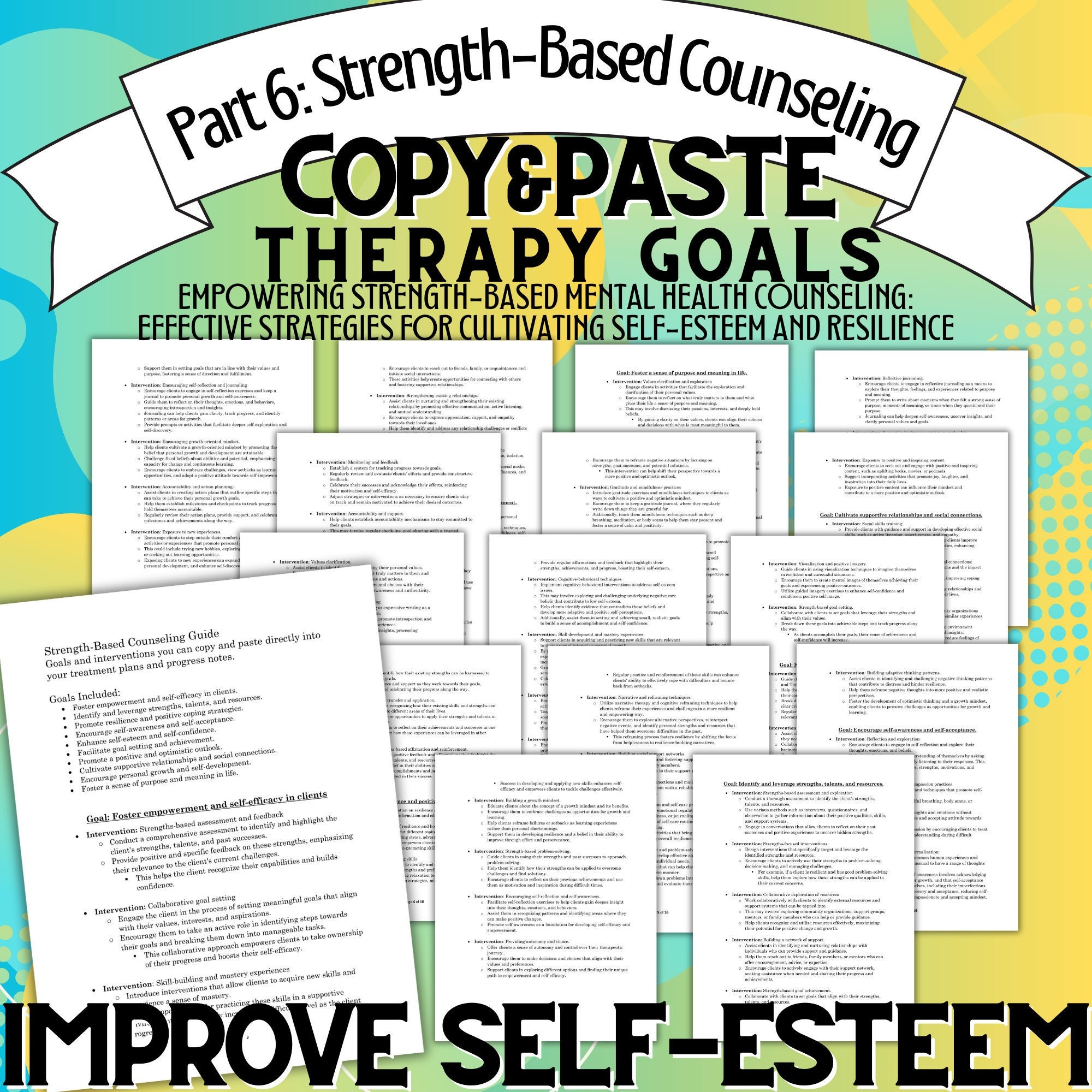 Strength-based Counseling Guide Therapist's Handbook Positive ...