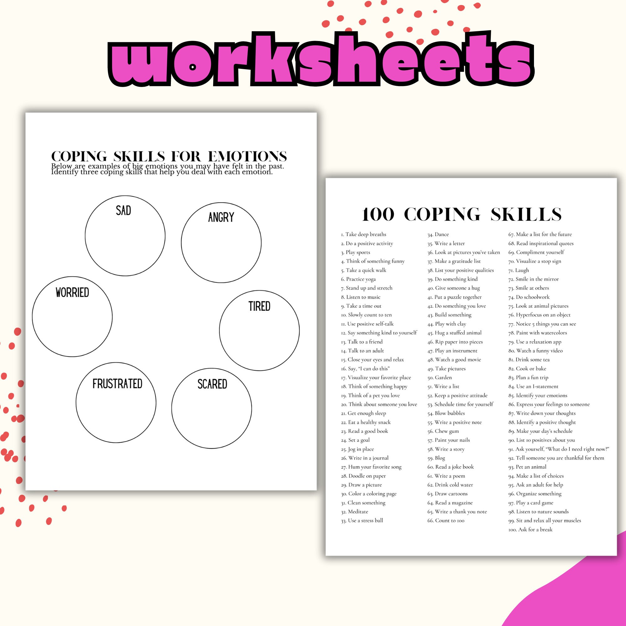 Identifying Emotions and Coping Skills With Children | Kids Therapy ...