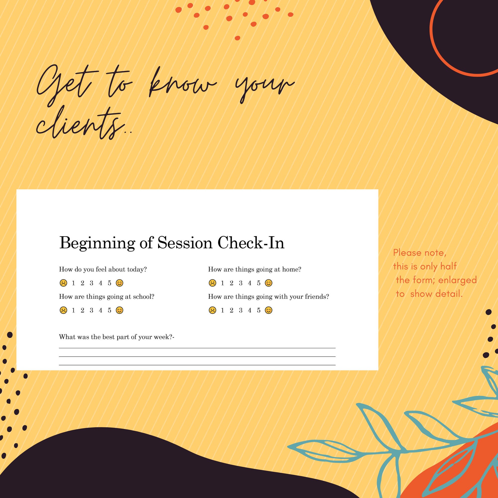 Children Check in Questions Kids Therapy Activity Printable Etsy children-check-in-questions-kids-therapy-activity-printable-etsy