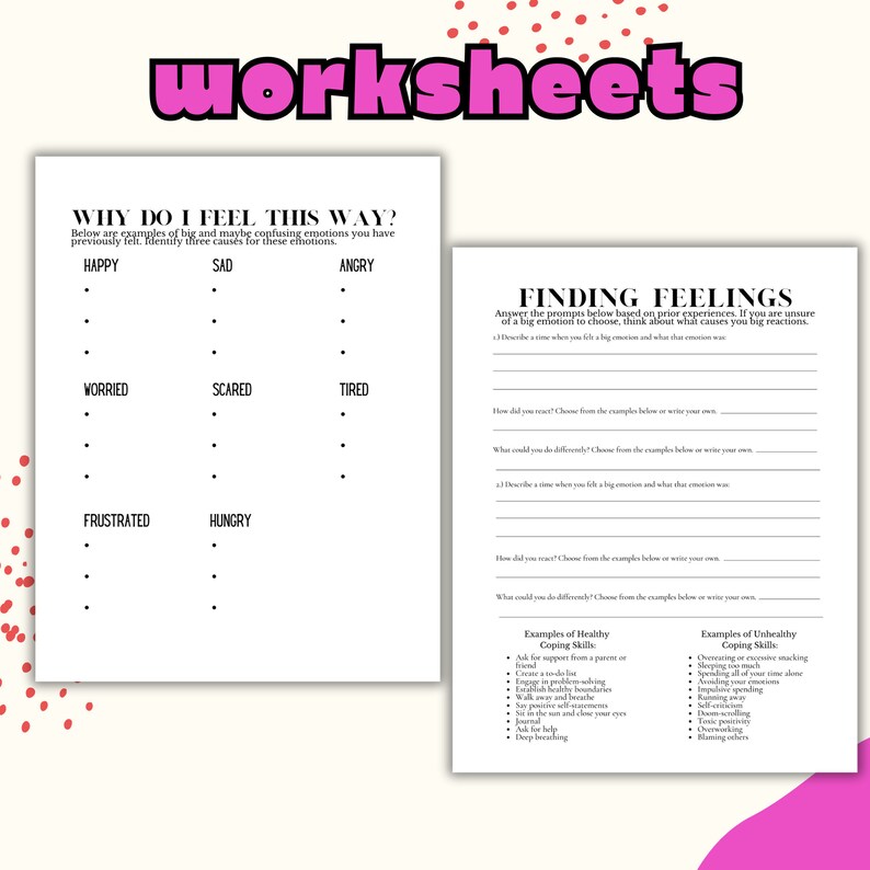 Identifying Emotions and Coping Skills With Children | Kids Therapy ...