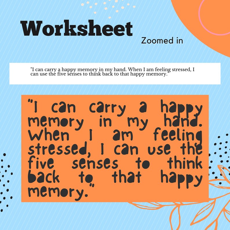 Mindful Art Therapy for Kids: Printable Worksheet to Draw Happy Places ...