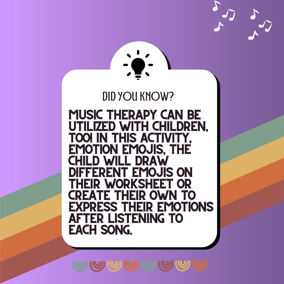 Music Therapy for Kids - Printable Emotion Worksheet | Mindful Art ...