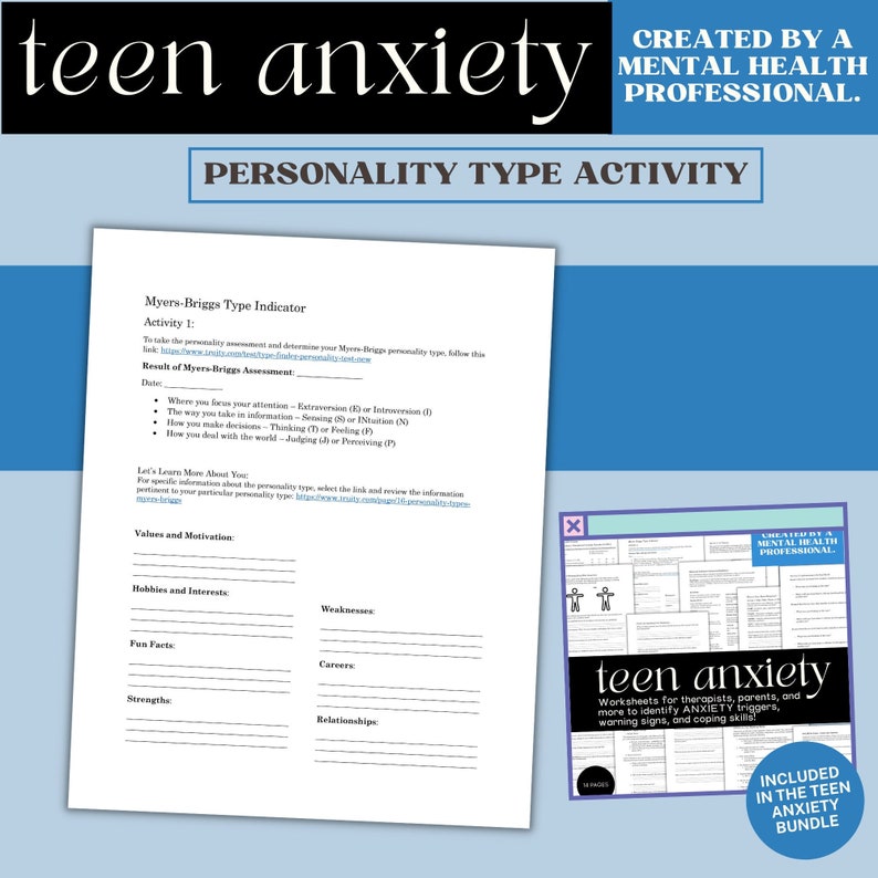 16 Personalities Myers Briggs Activity | Strength-based Therapy ...