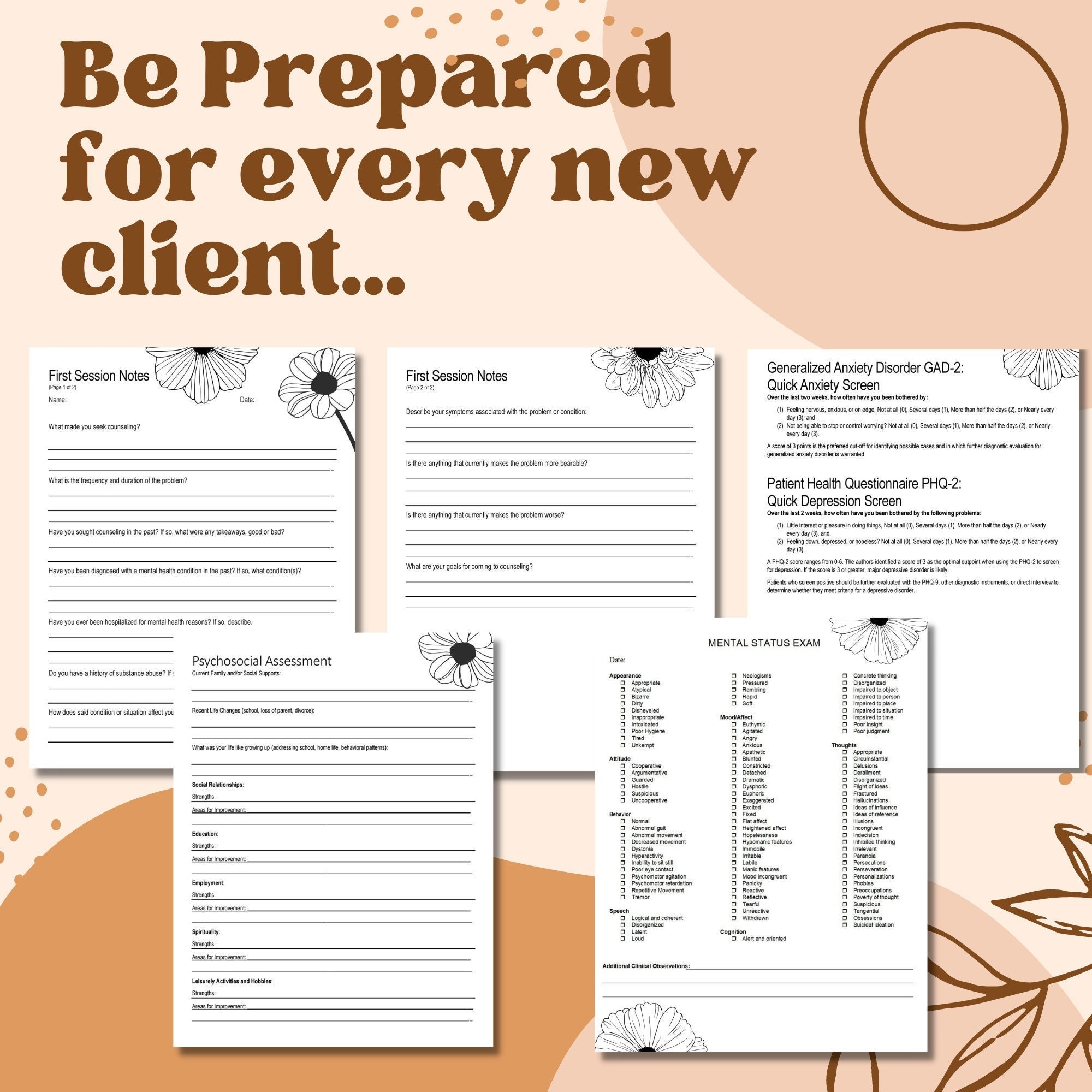 Therapy Session Questions | Open-ended Questions for Therapists ...