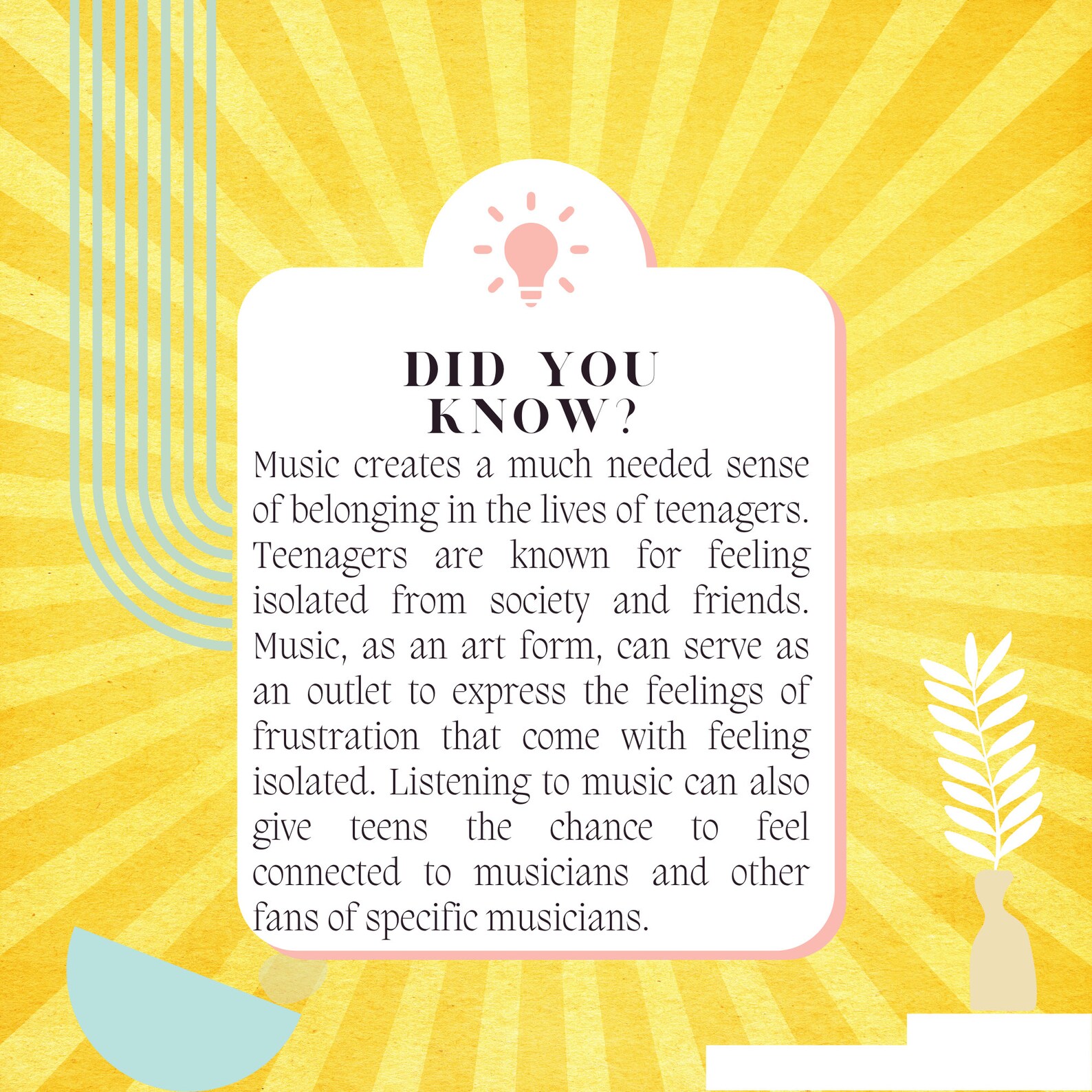 Music Therapy Worksheet for Teens | Sound Healing Activity to Reduce ...