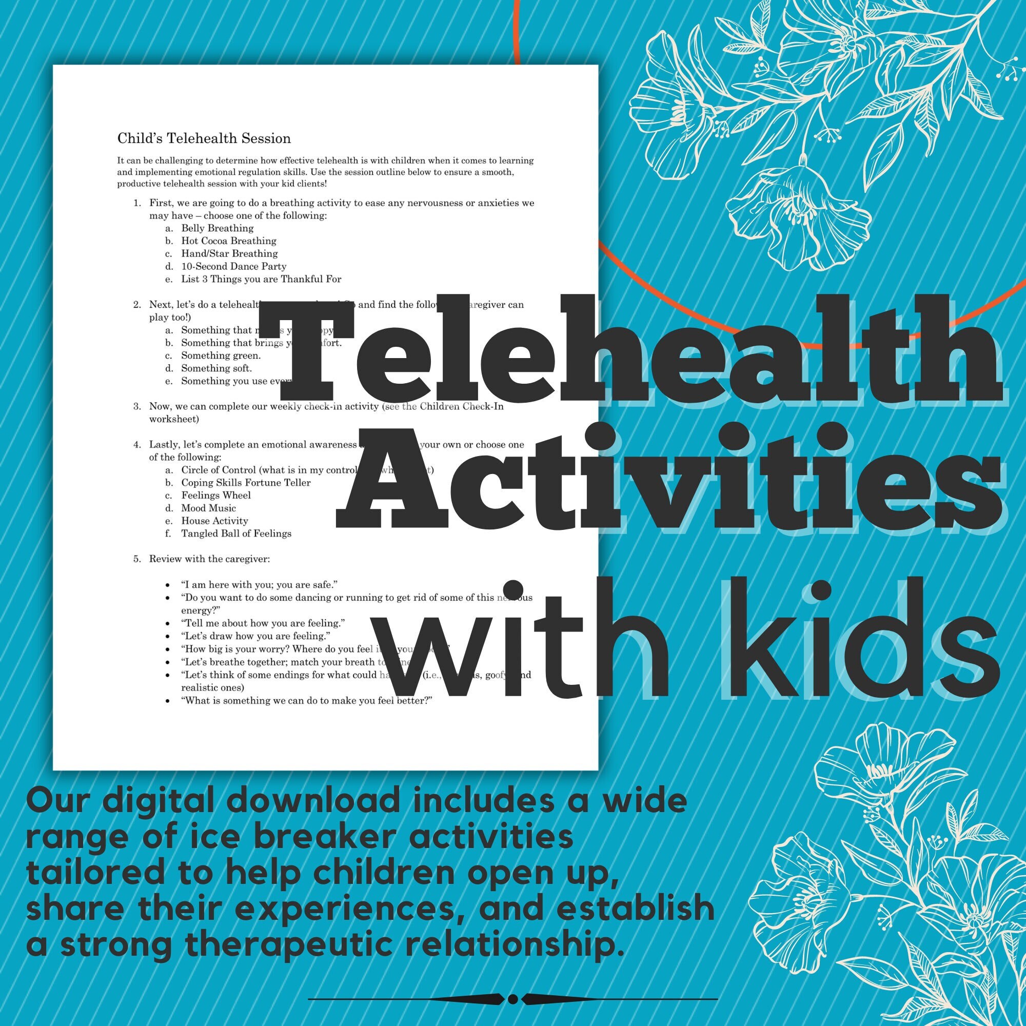 Engaging Ice Breaker Activities for Virtual Mental Health Counseling ...