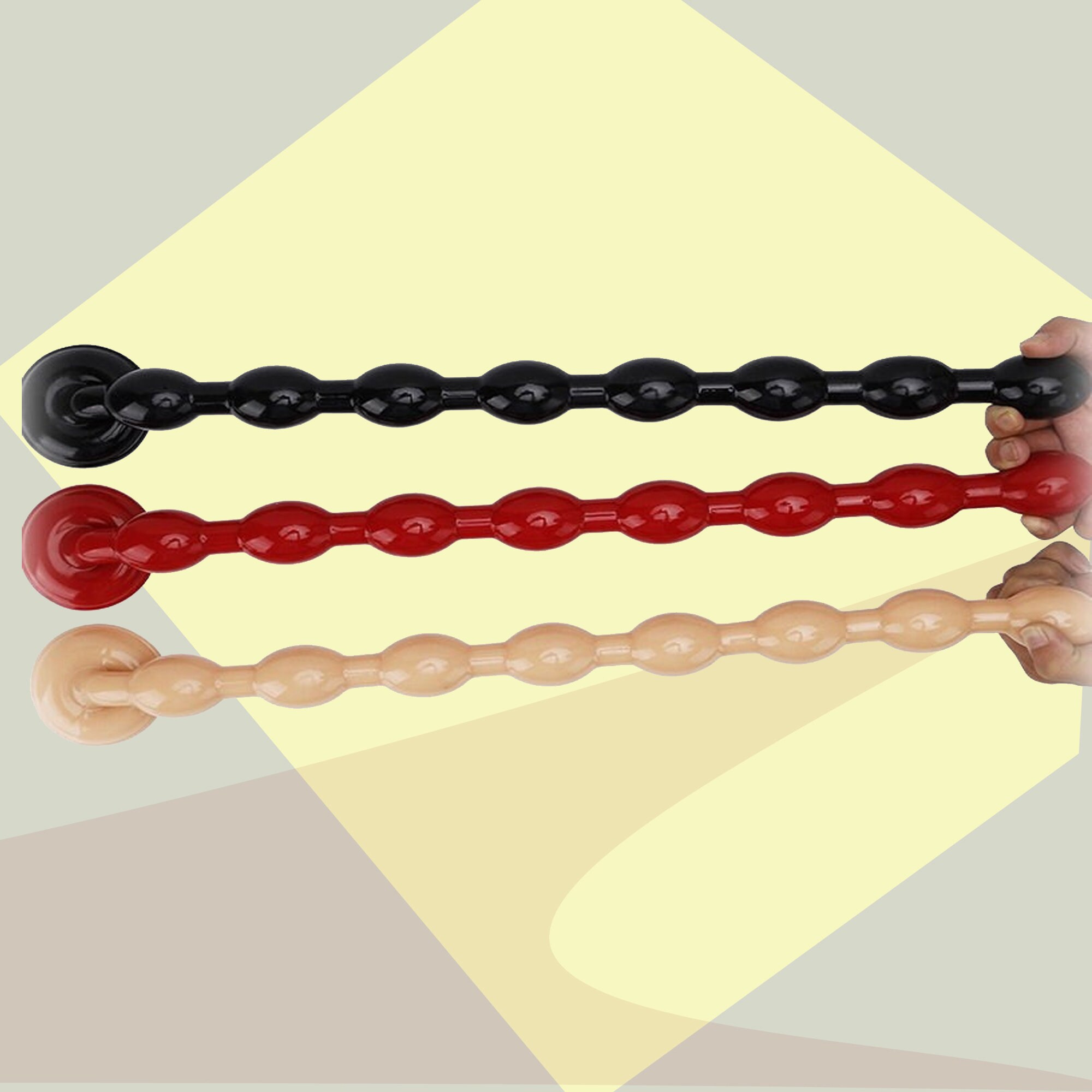 Long Anal Beads Butt Plug Sex Toys With Suction Cup For Men Woman Etsy