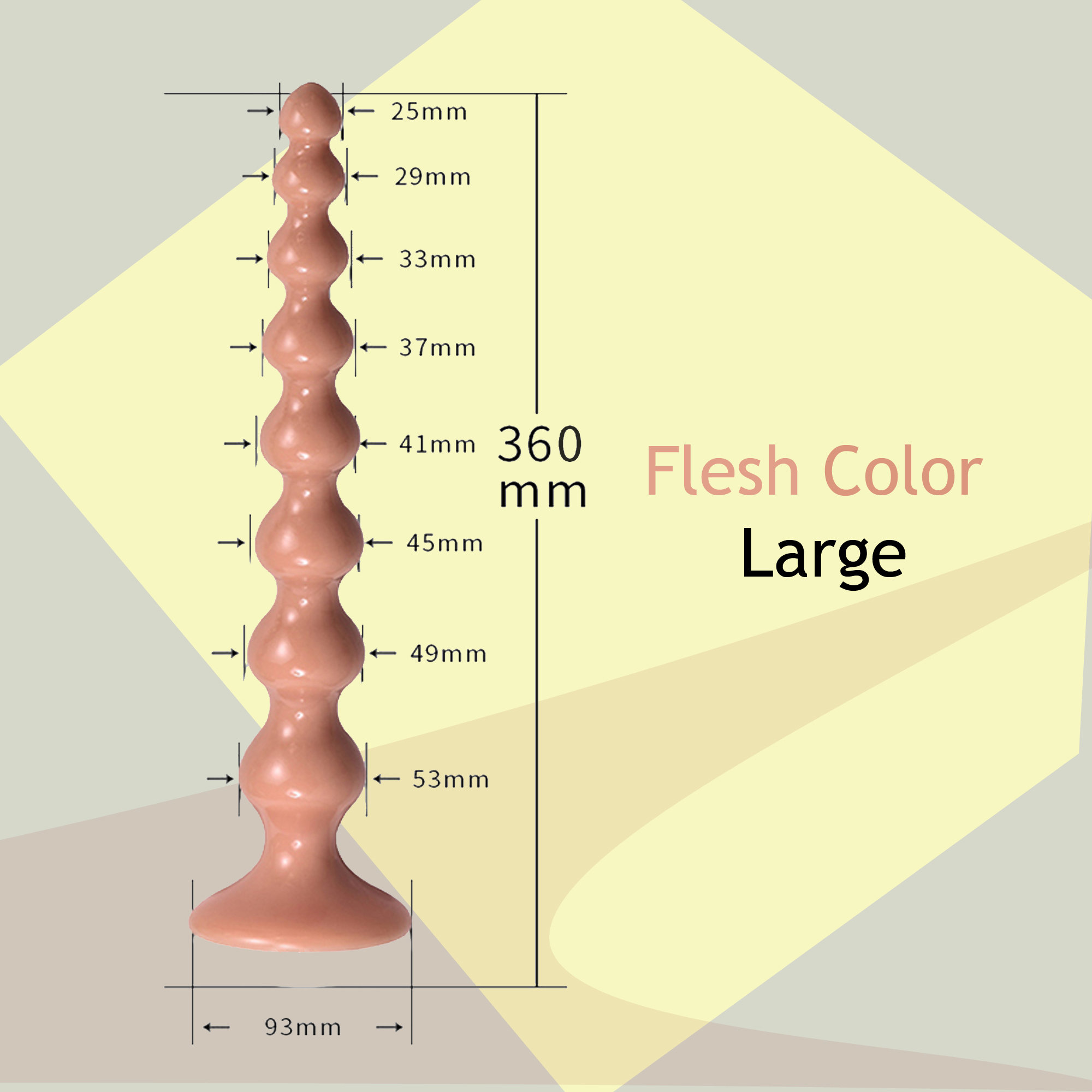 Long Anal Plug Toy Large Anal Beads Balls Anal Plug Big Butt Plug Sex Toys For Woman Etsy