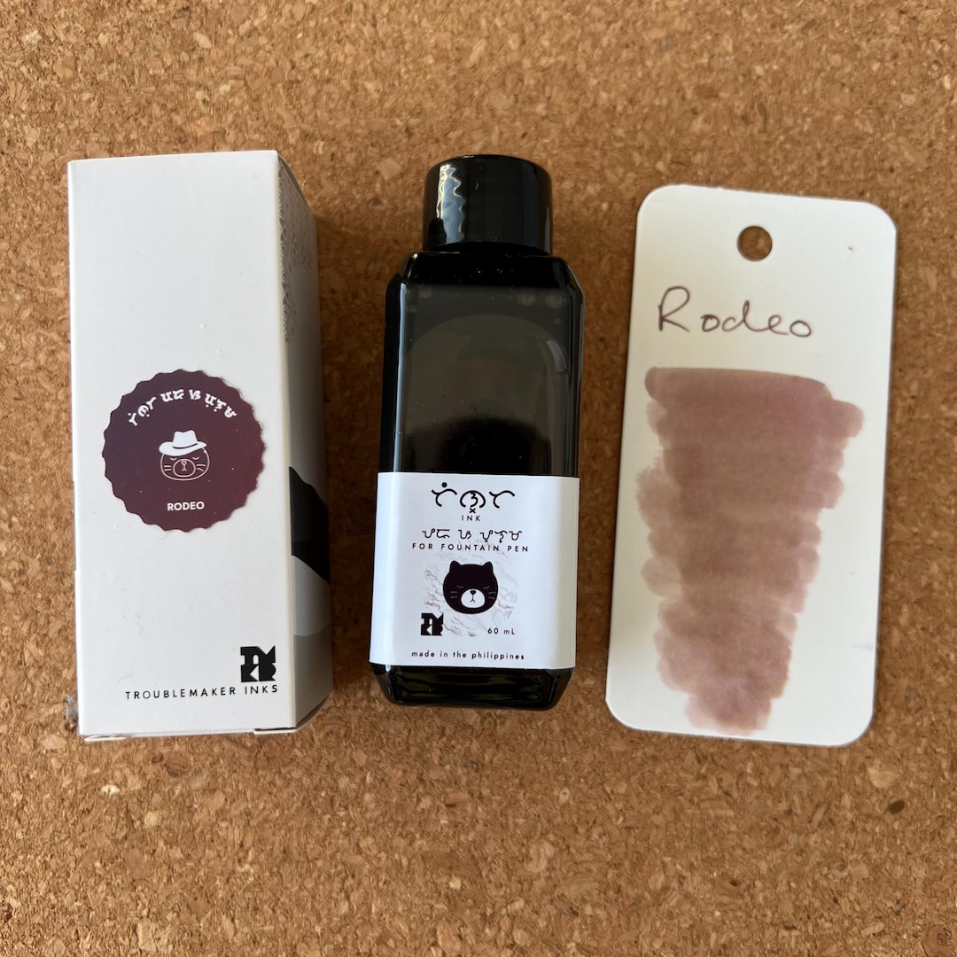 Troublemaker Rodeo Shading Fountain Pen Ink 60ml - Etsy